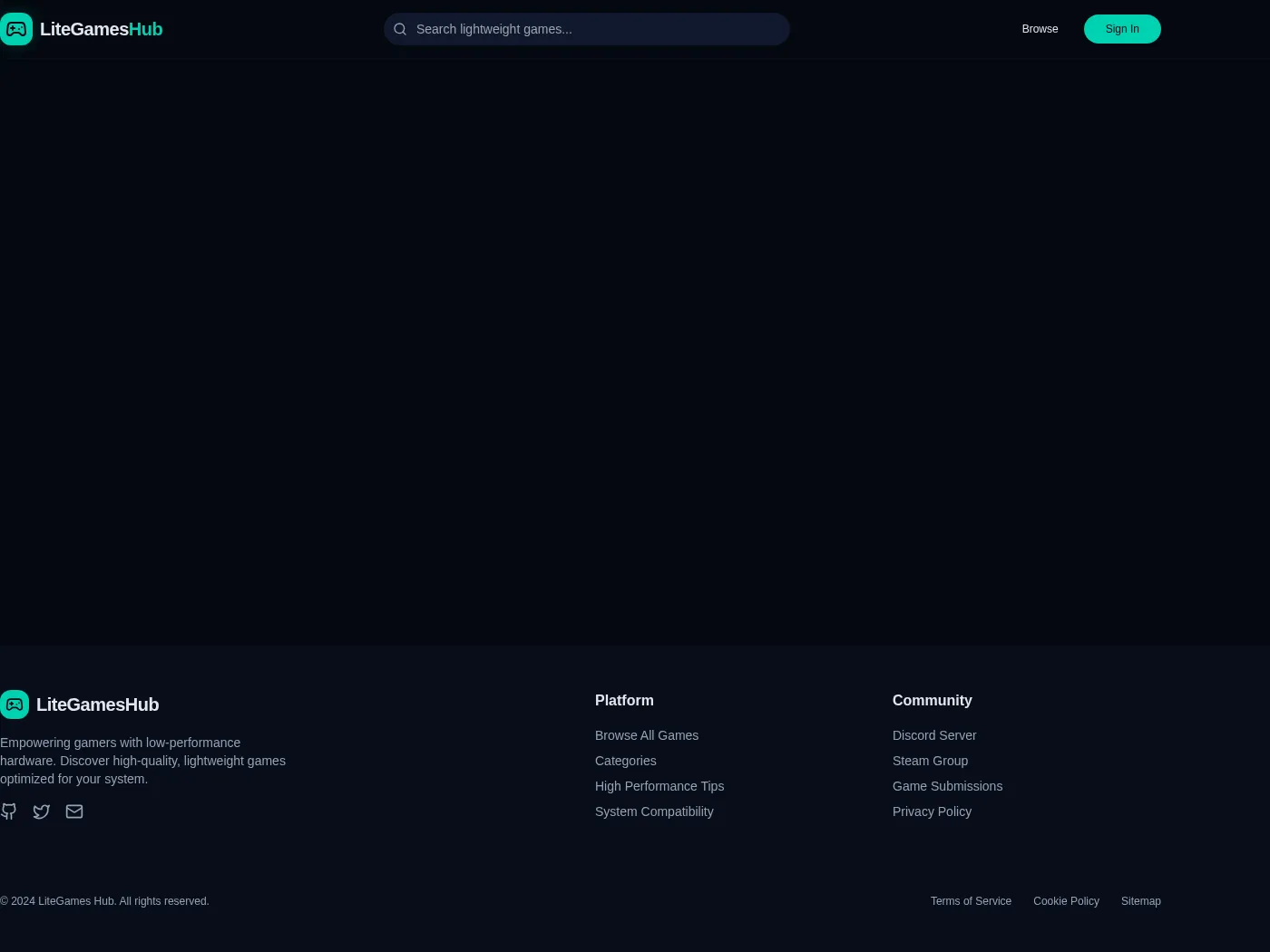 LiteGames Hub