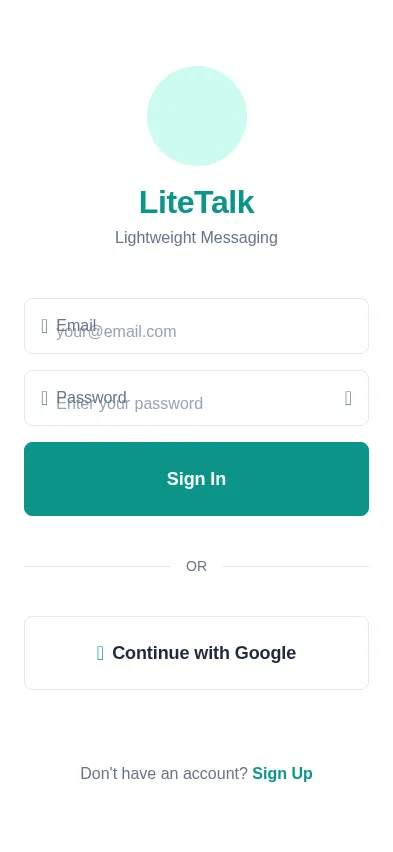 LiteTalk Messenger
