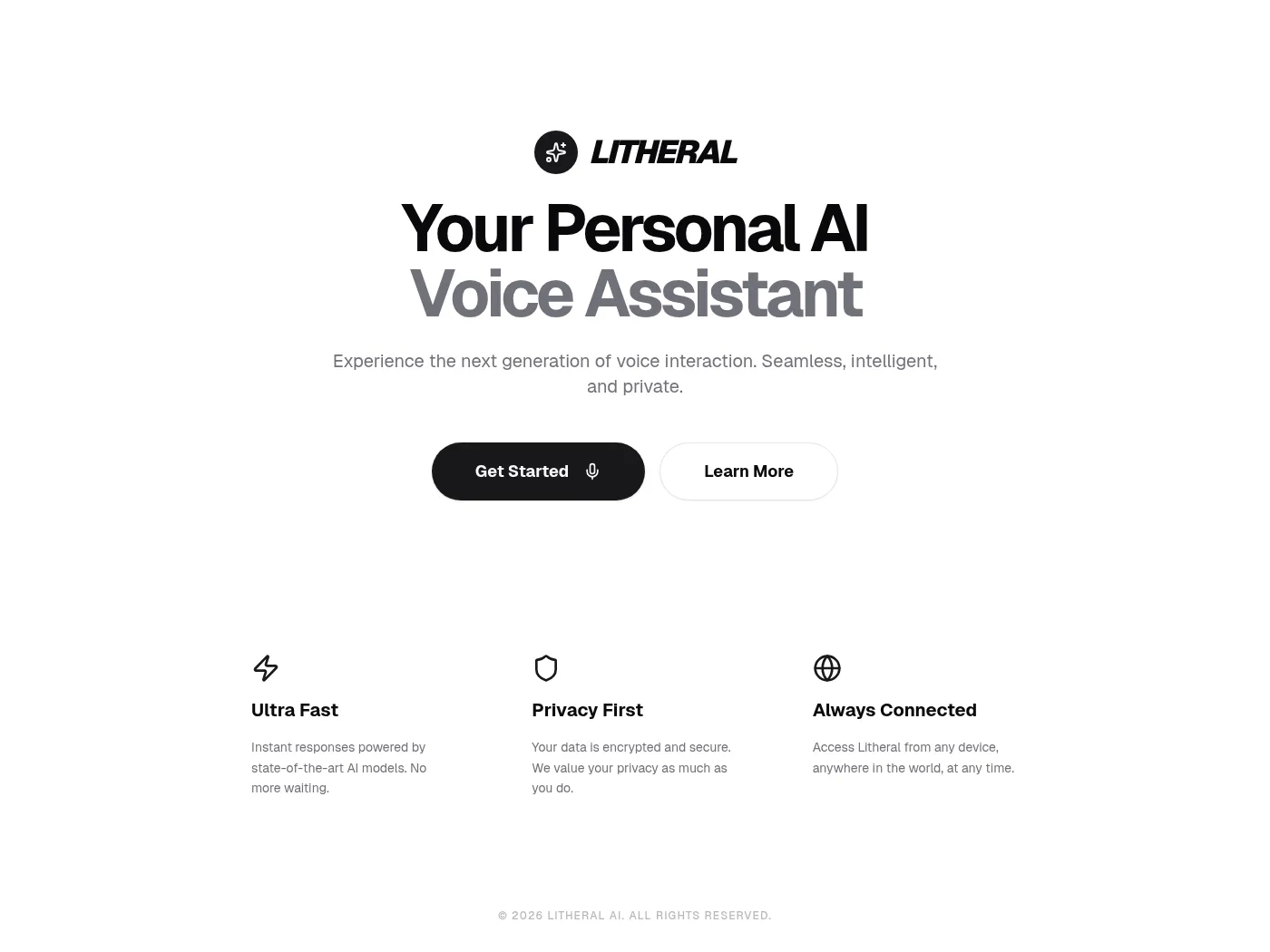 Litheral Voice Assistant