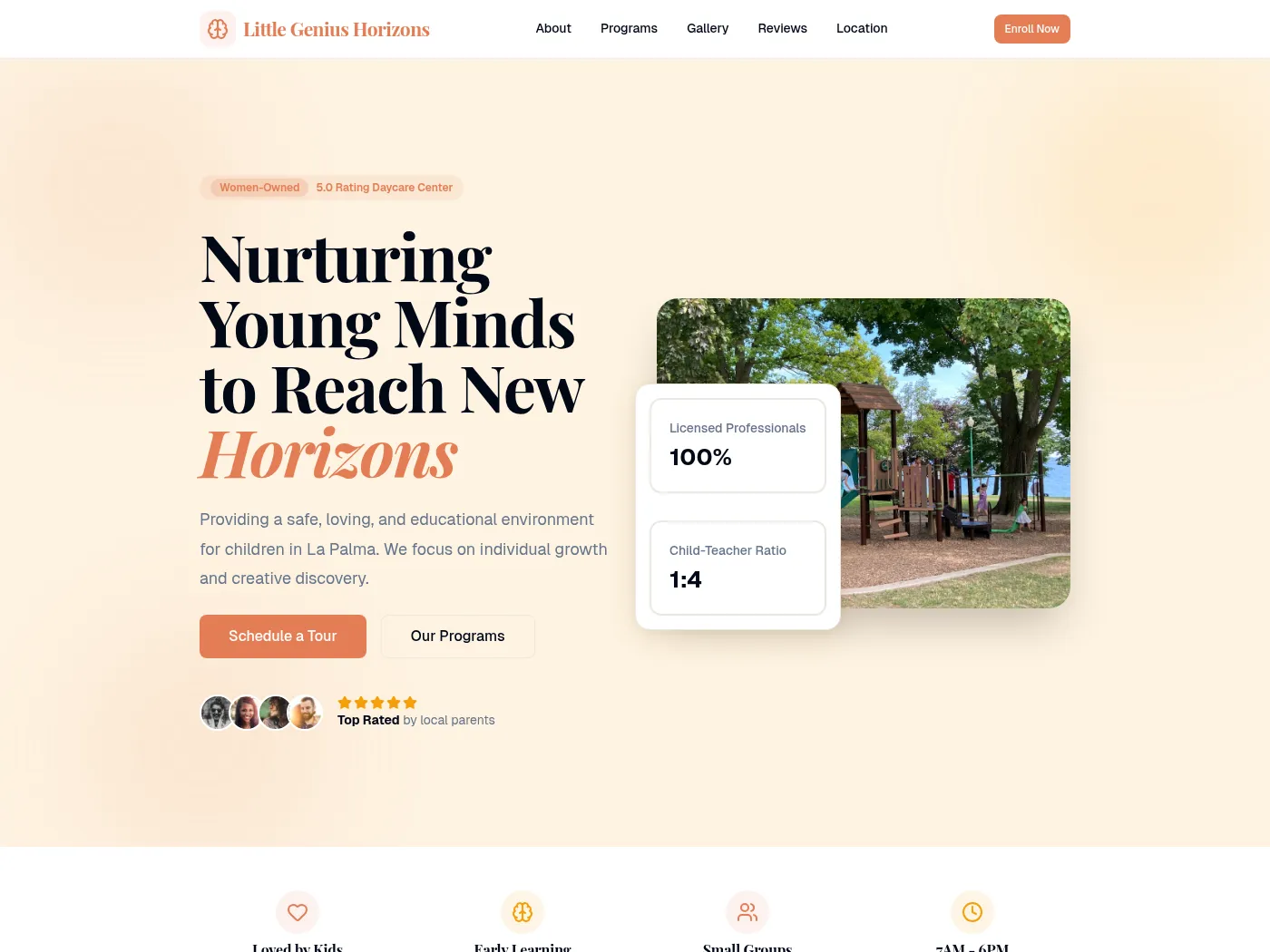 Little Genius Horizons Site