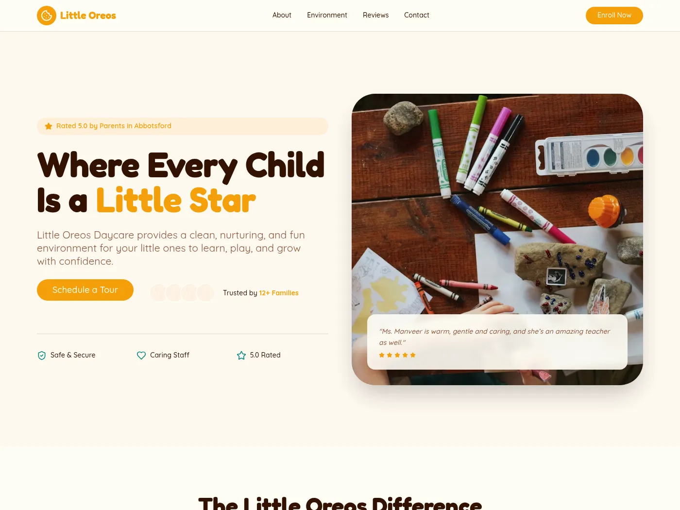 Little Oreos Daycare Site