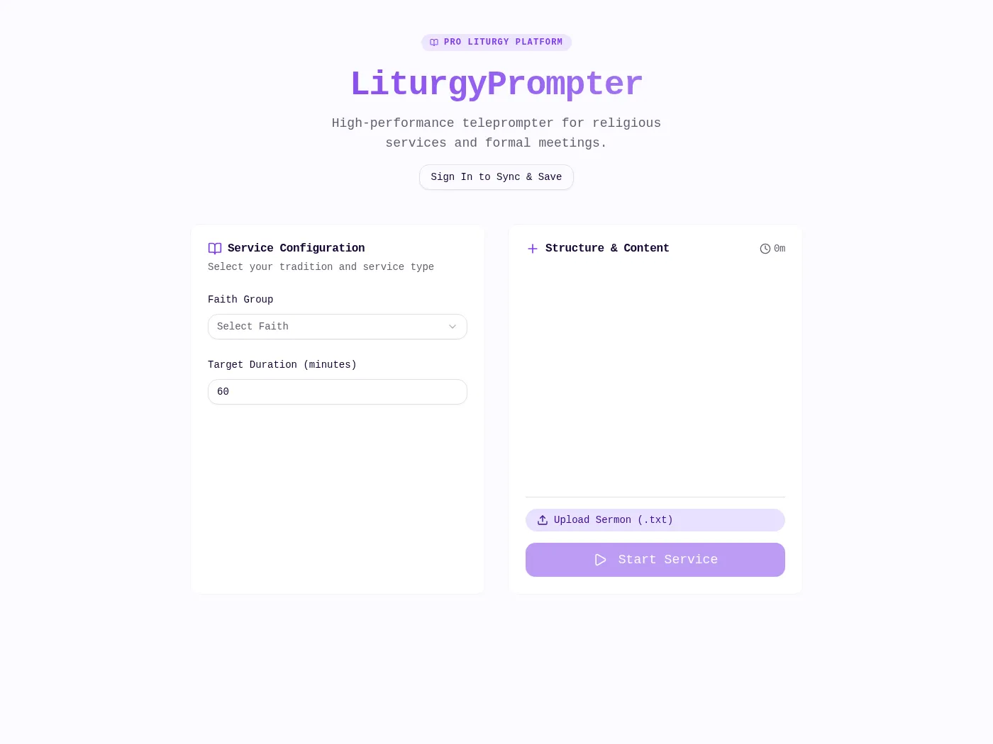 LiturgyPrompter