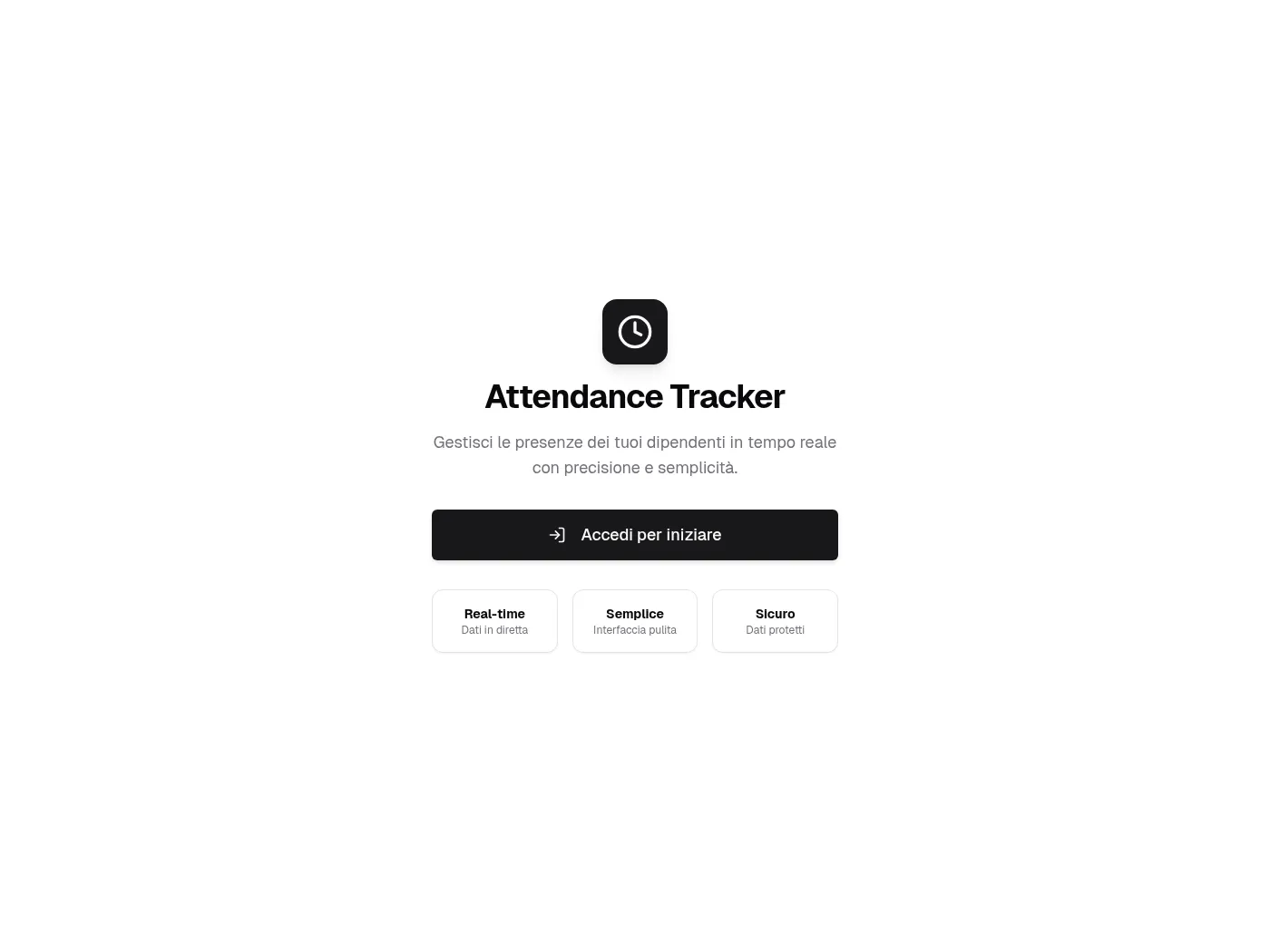Live Attendance Tracker