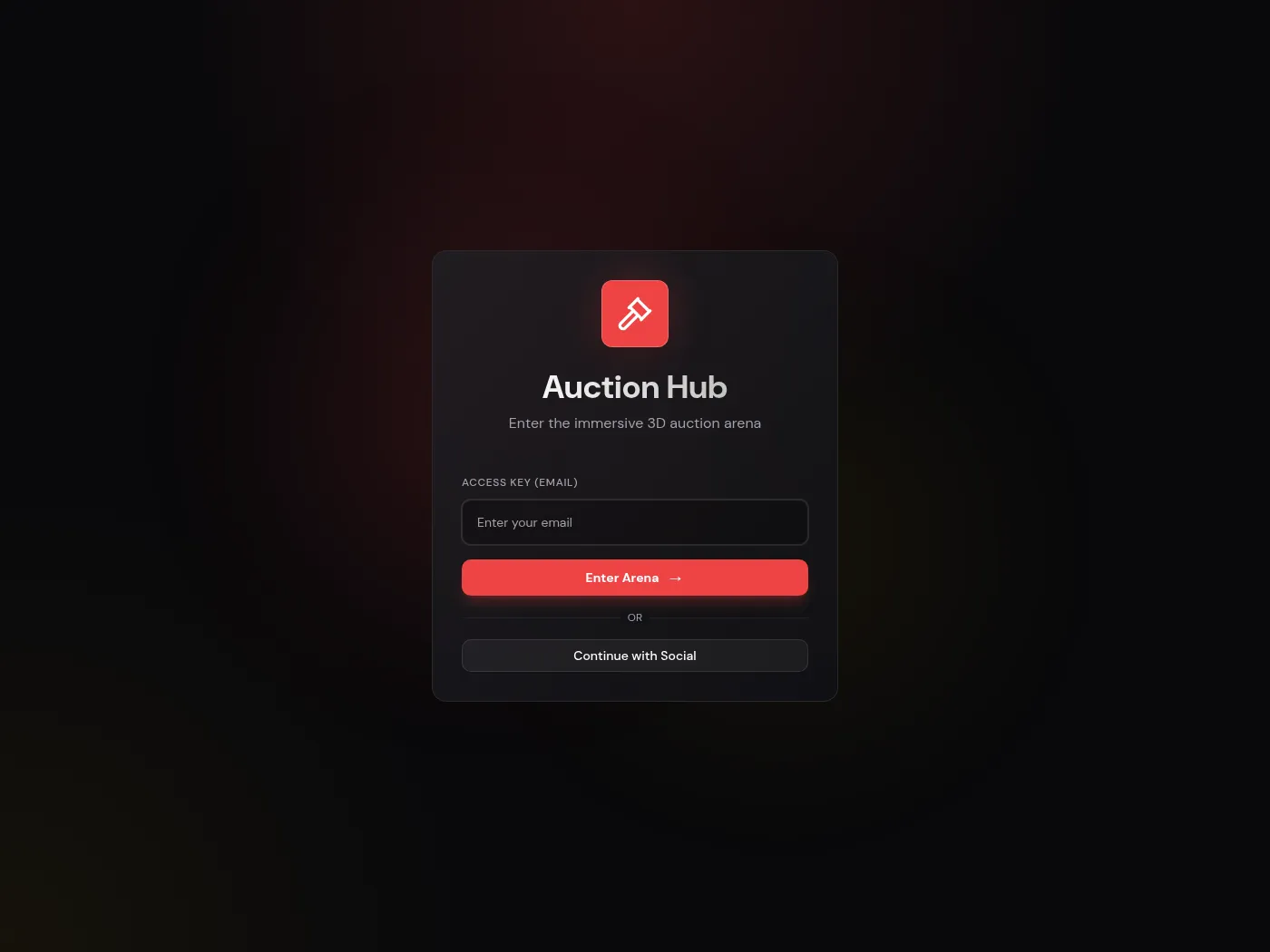 Live Player Auction Hub
