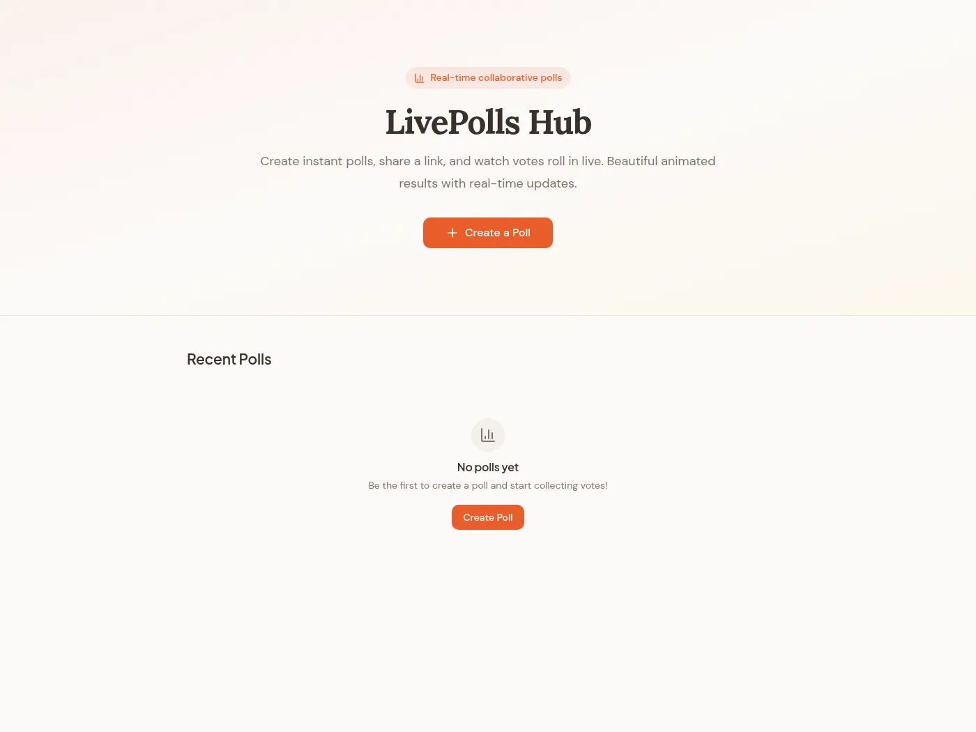LivePolls Hub