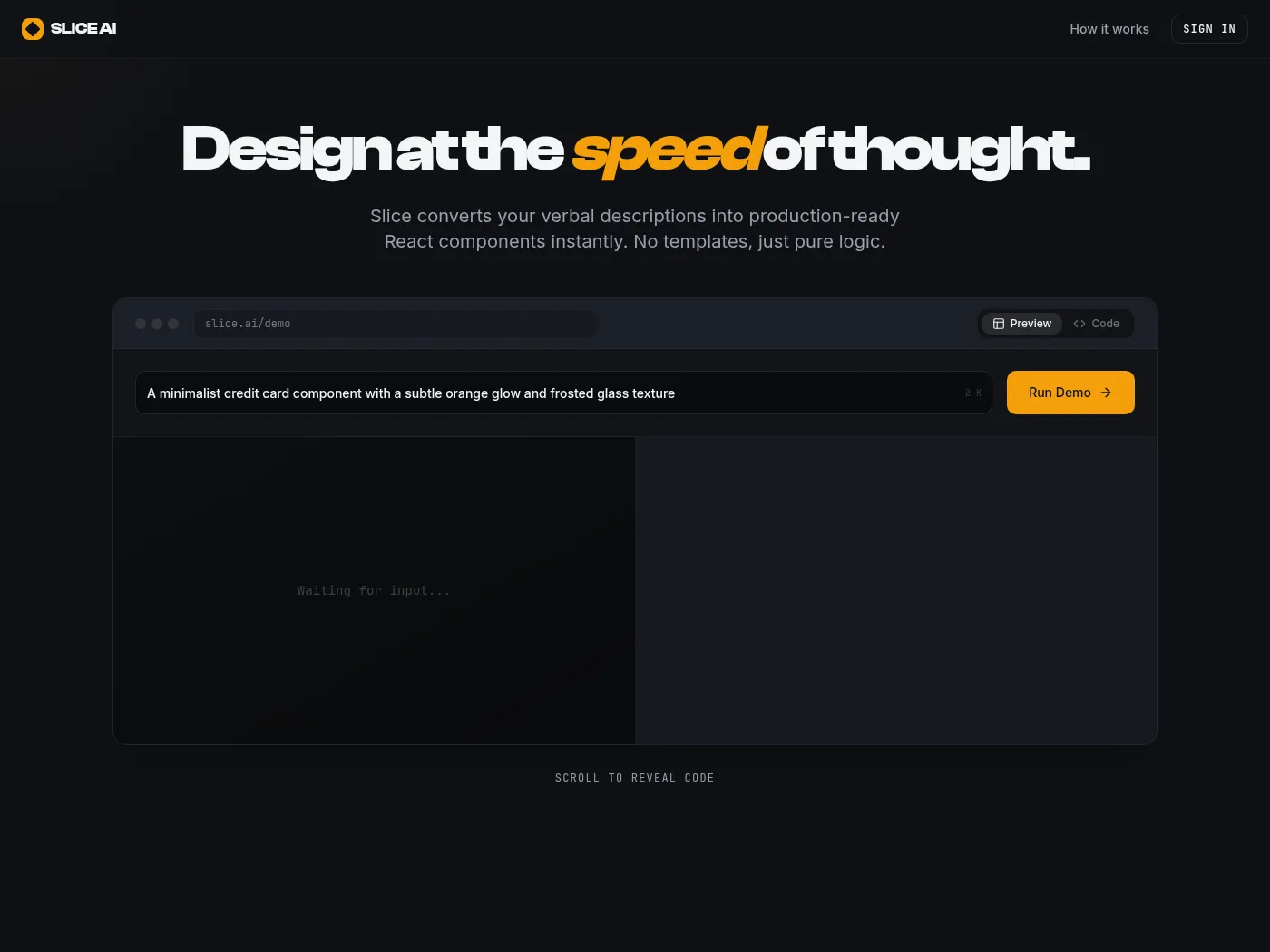 Live Demo Product Page