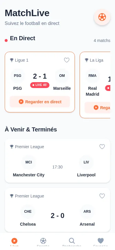 MatchLive Direct