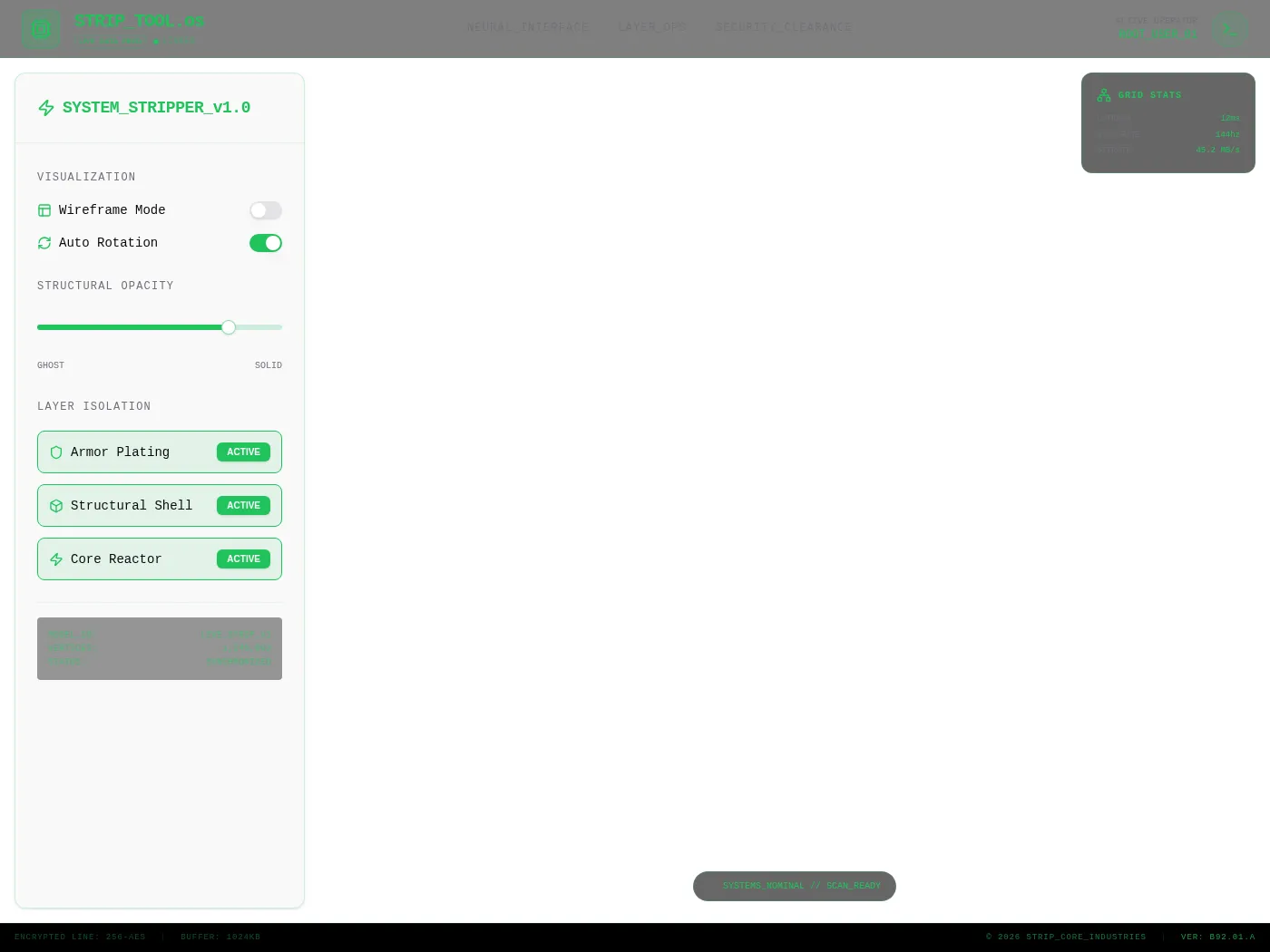 Live Model Strip Tool