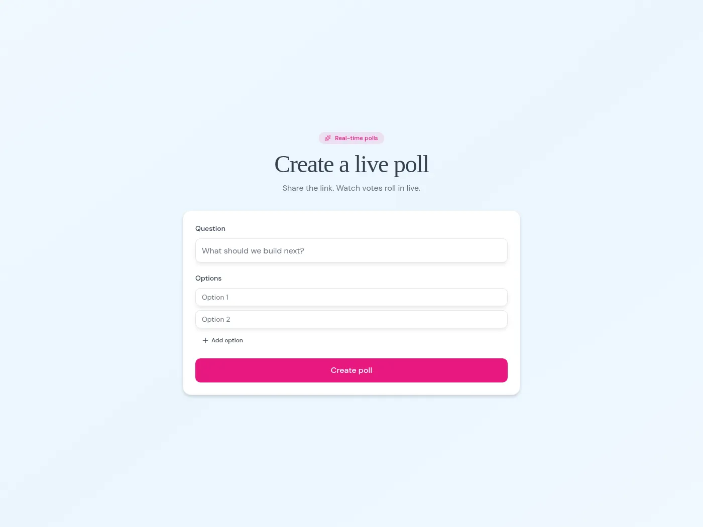 LivePolls Pro