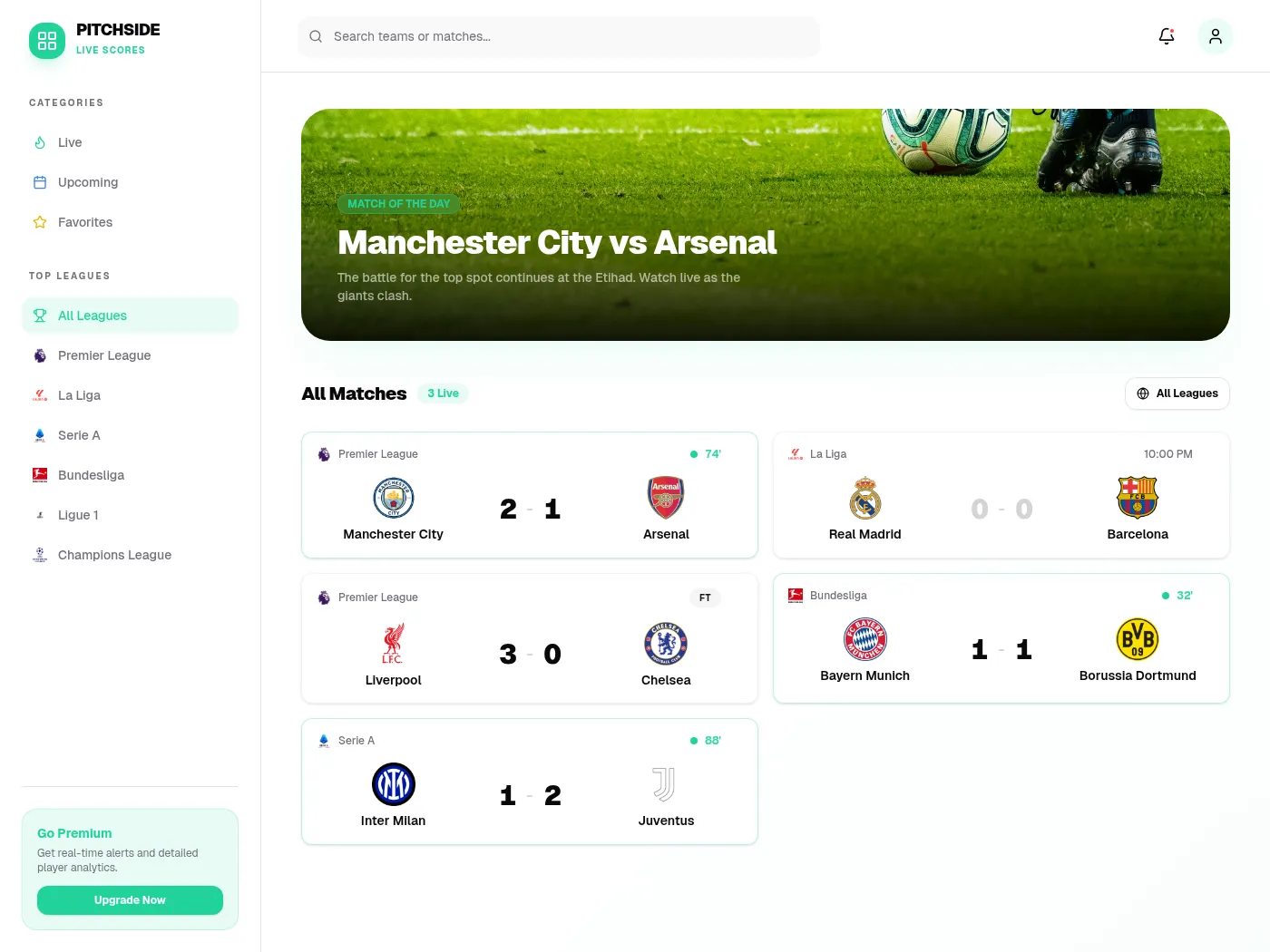Live Soccer Scores
