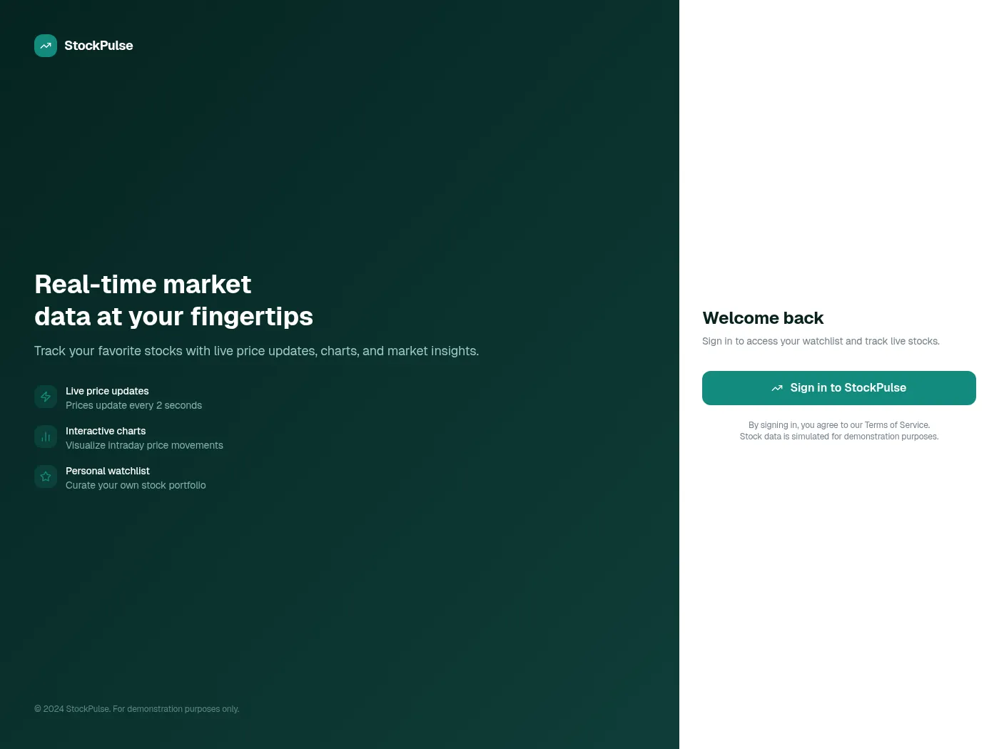 Live Stock Tracker