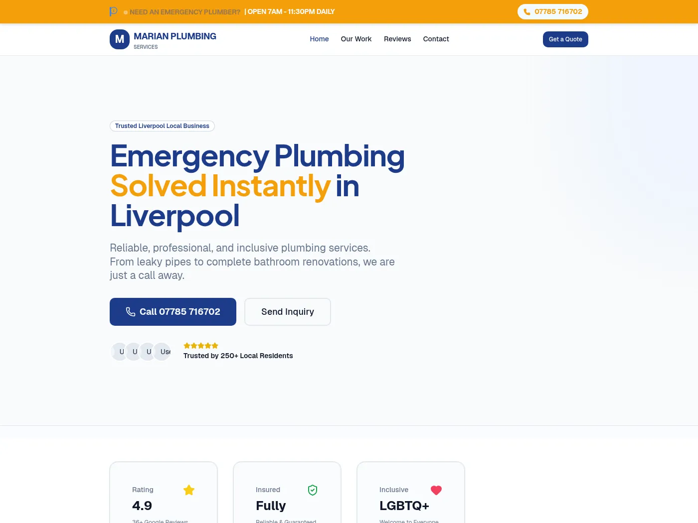 Emergency Plumber Liverpool