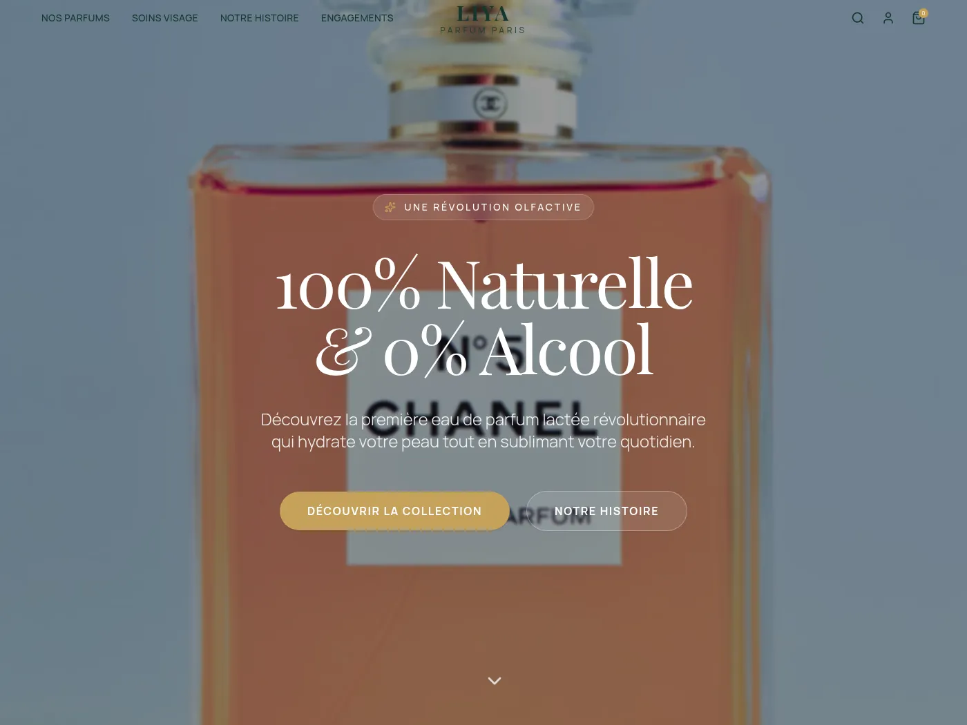 Liya Parfum Showcase