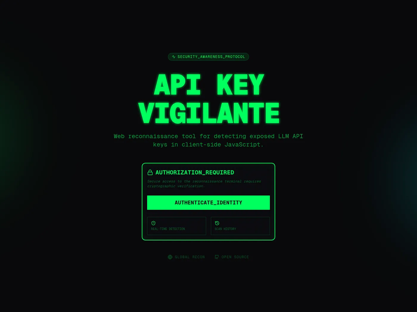 API Key Vigilante