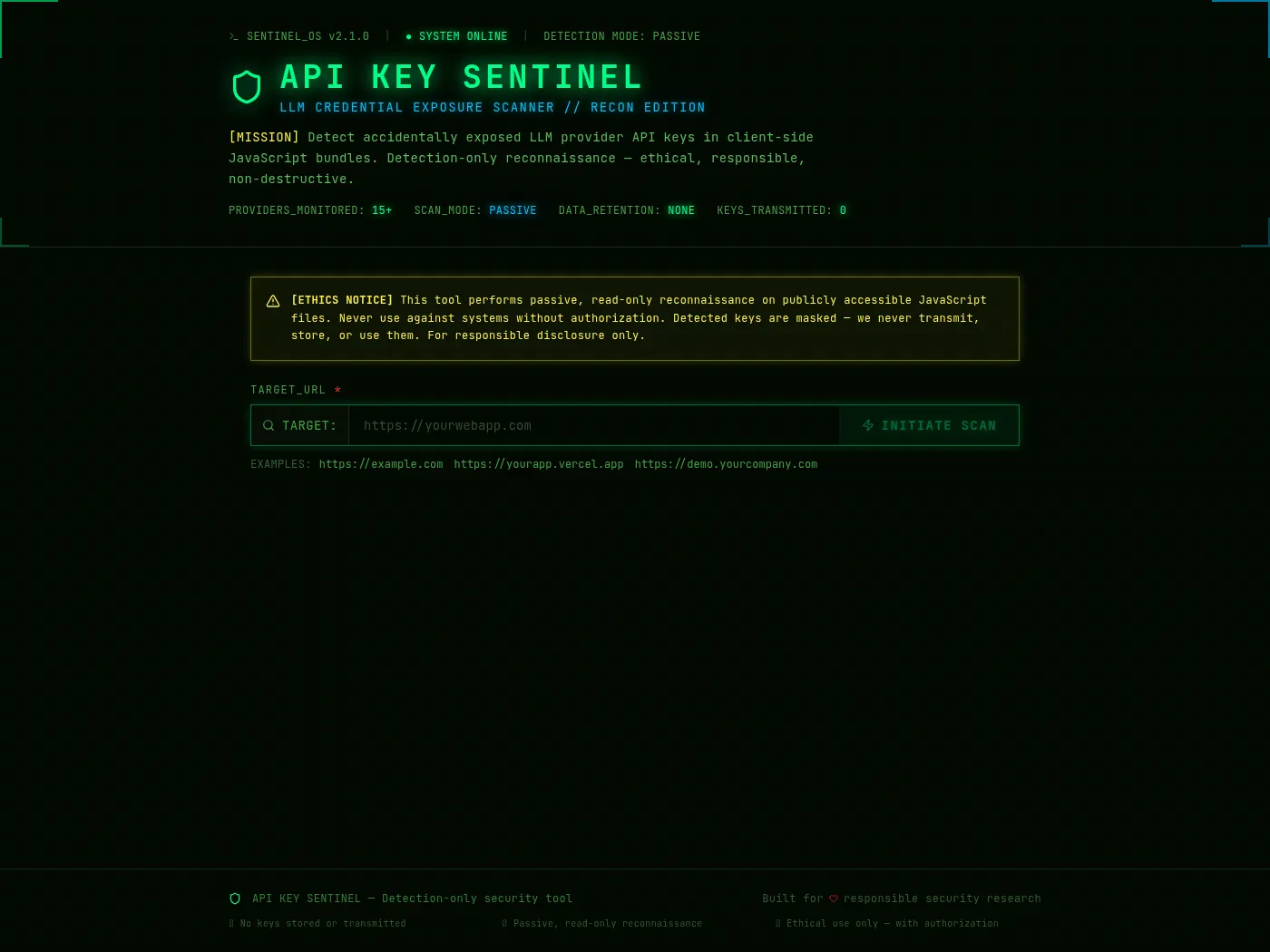 API Key Sentinel