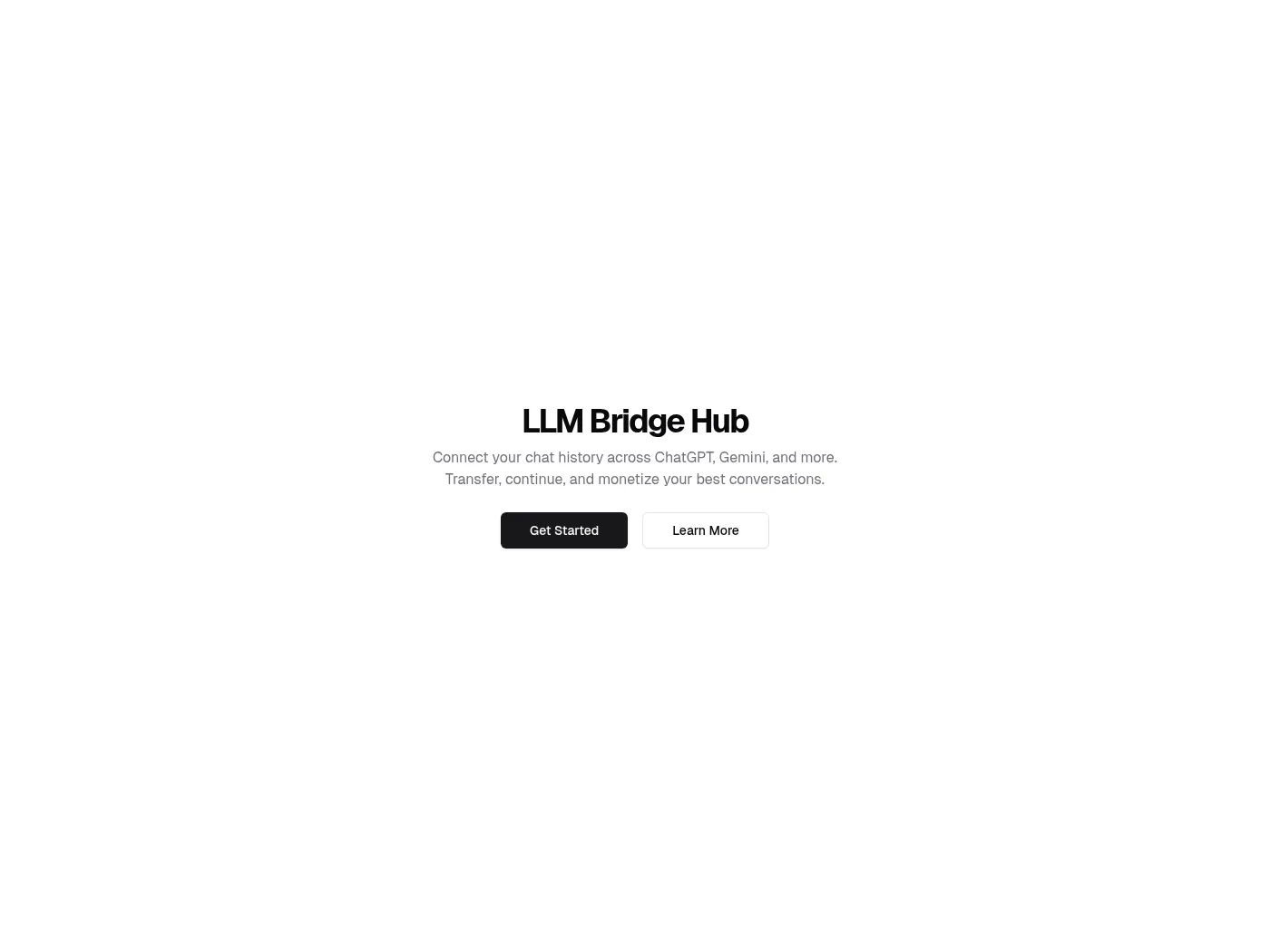 LLM Bridge Hub