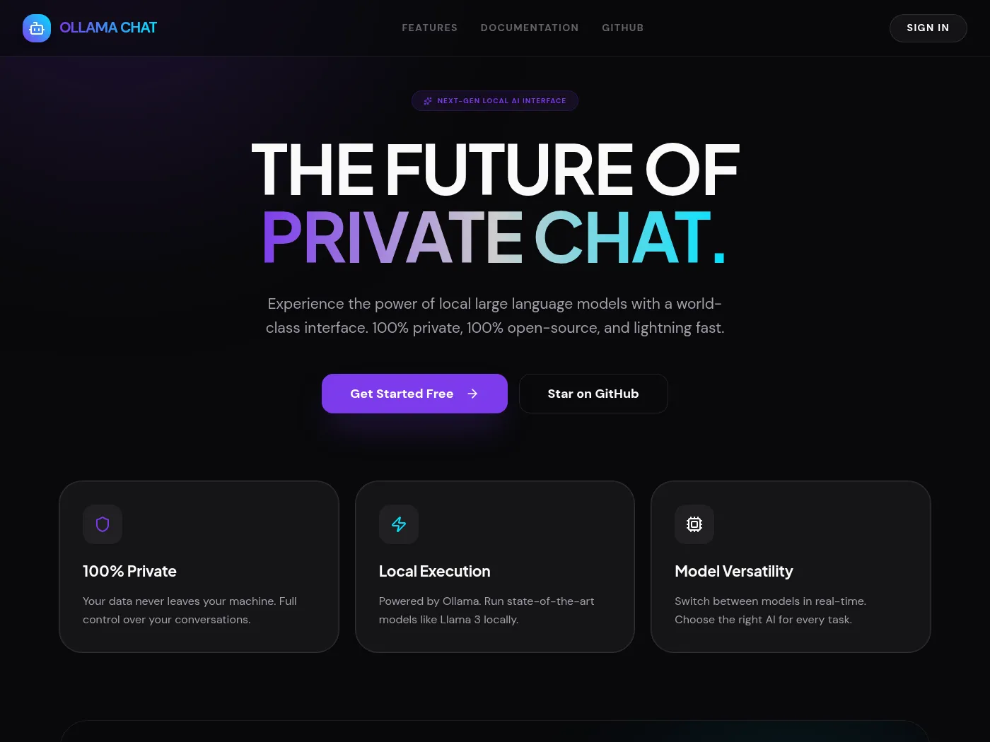 LLM Chat Interface