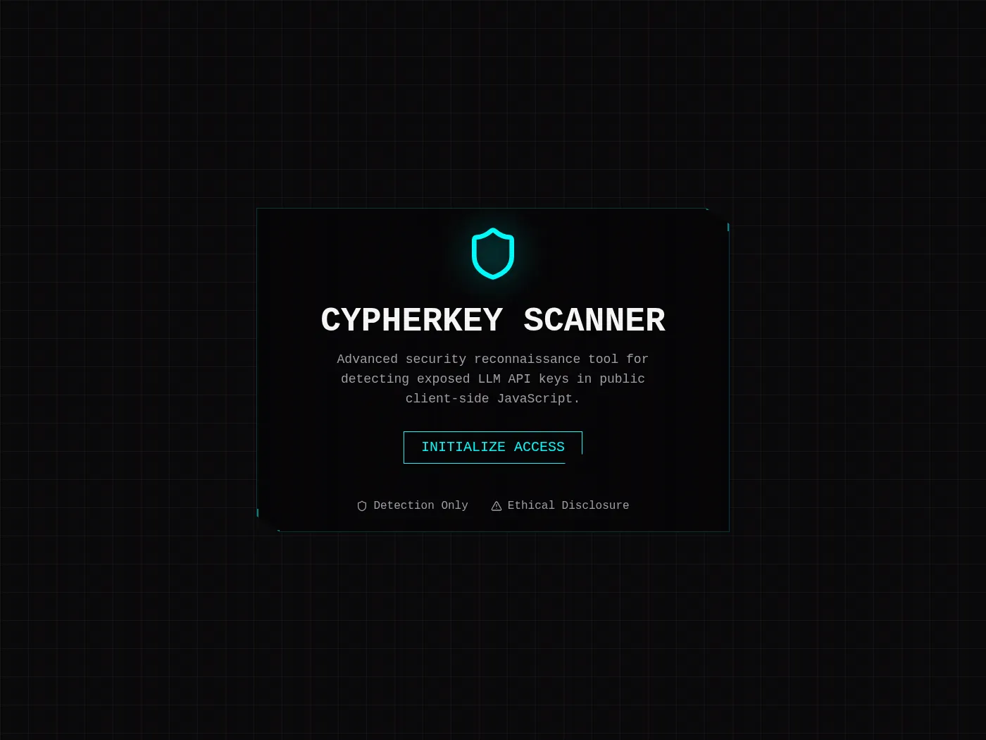 CypherKey Scanner