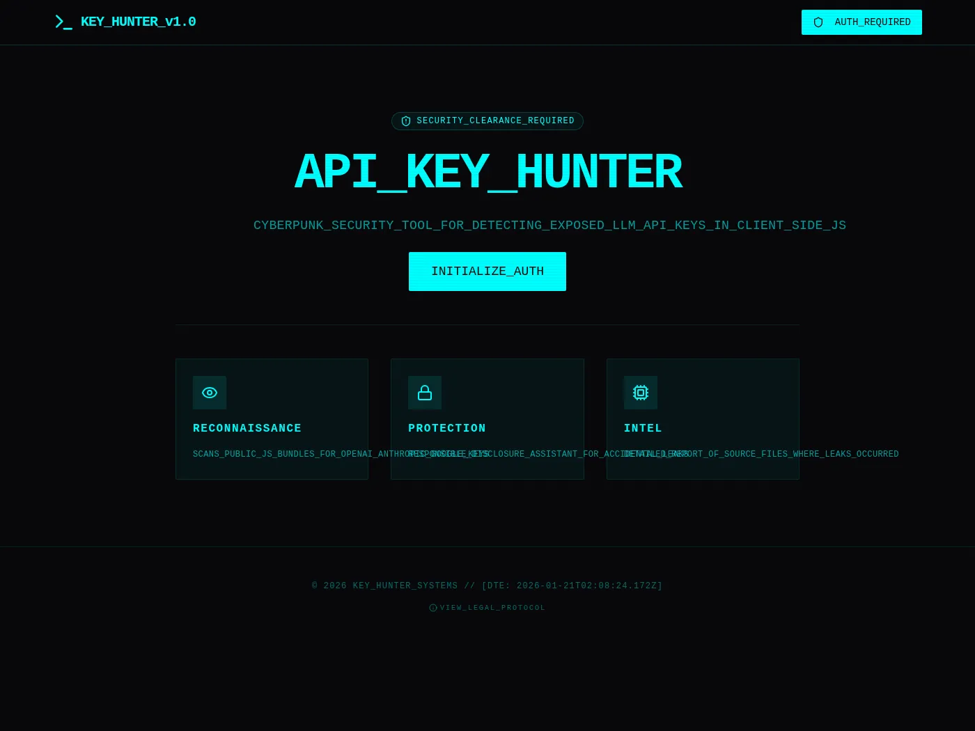 API Key Hunter
