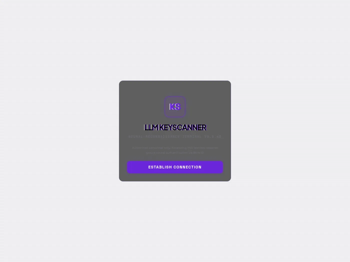 LLM KeyScanner
