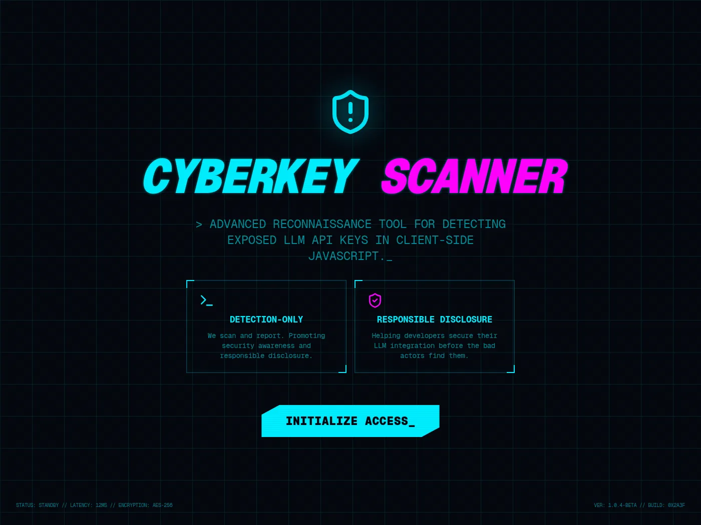 CyberKey Exposure Scanner