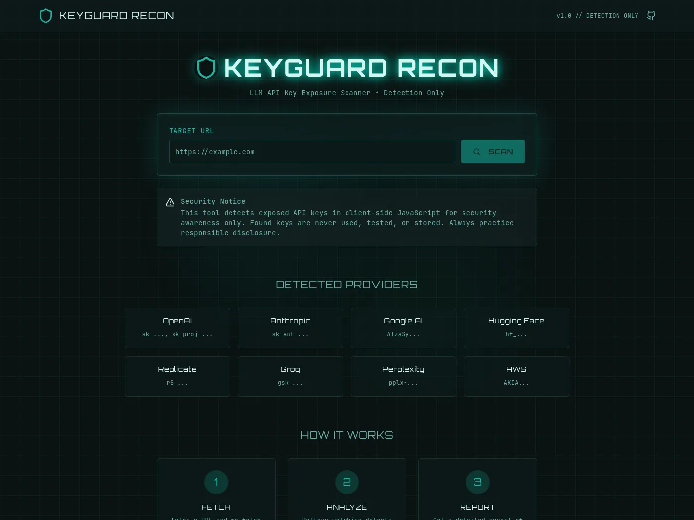 KeyGuard Recon
