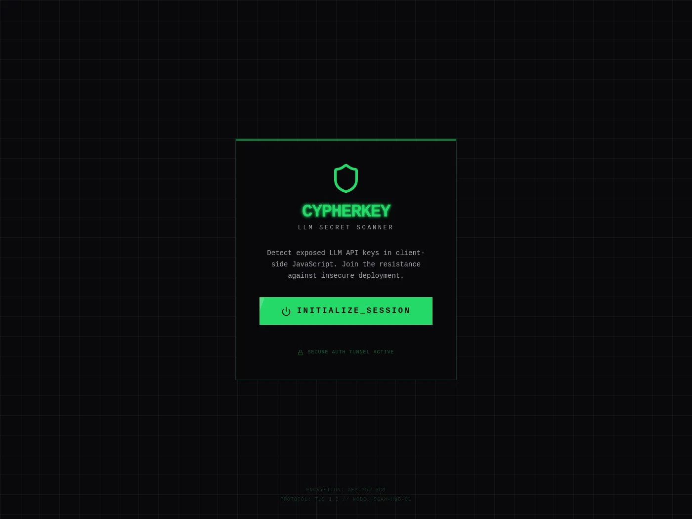 CypherKey Scanner