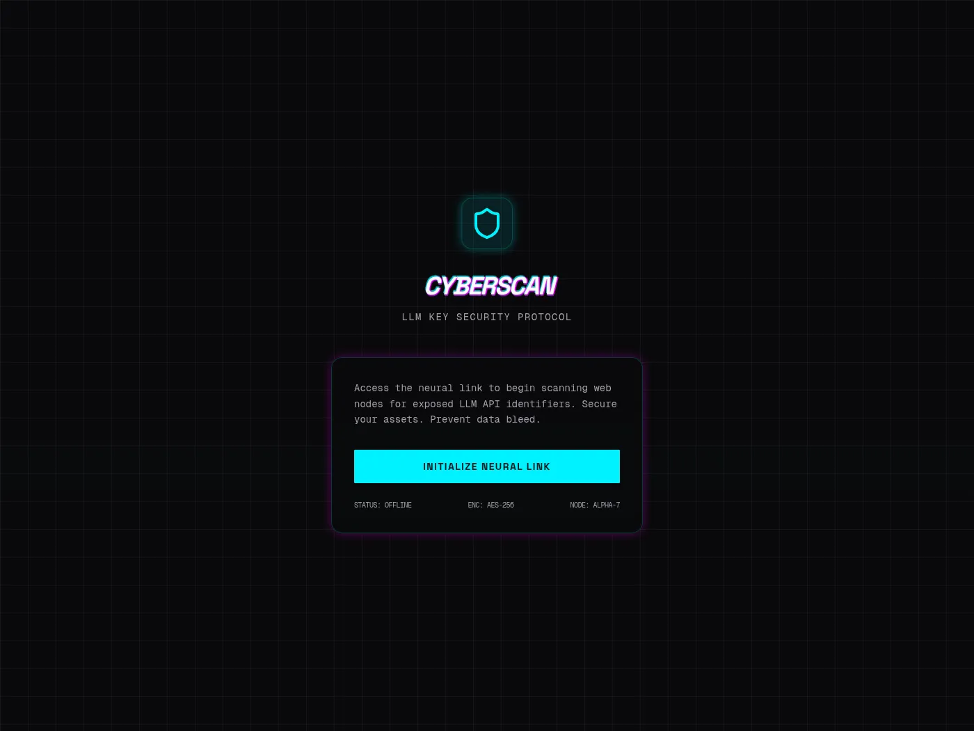 Cyberscan LLM Key Detector