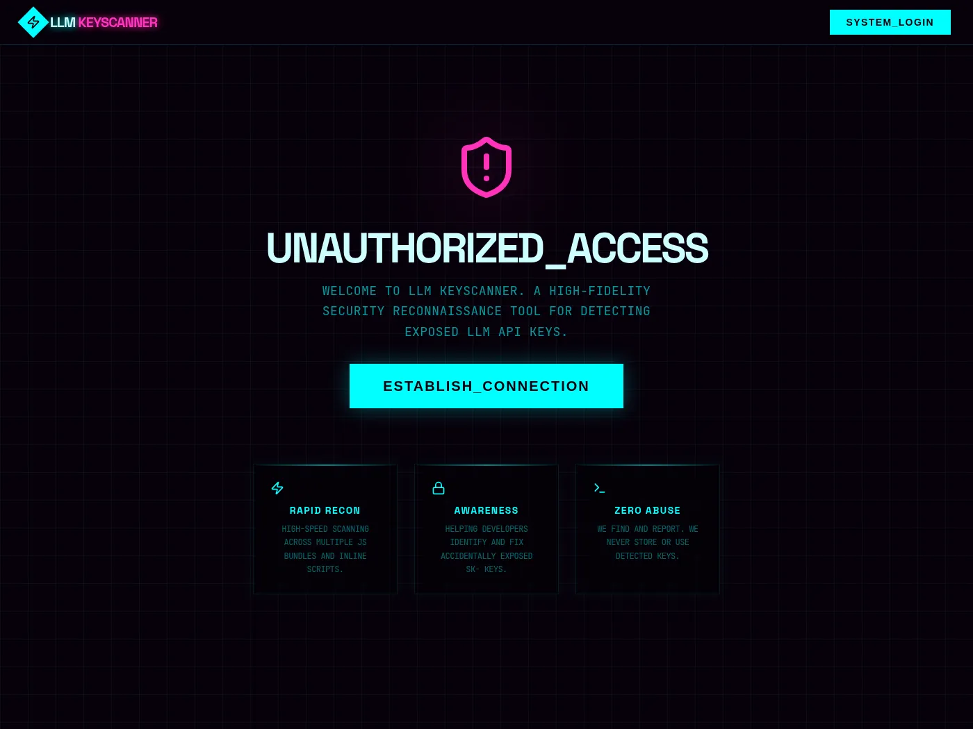 LLM KeyScanner