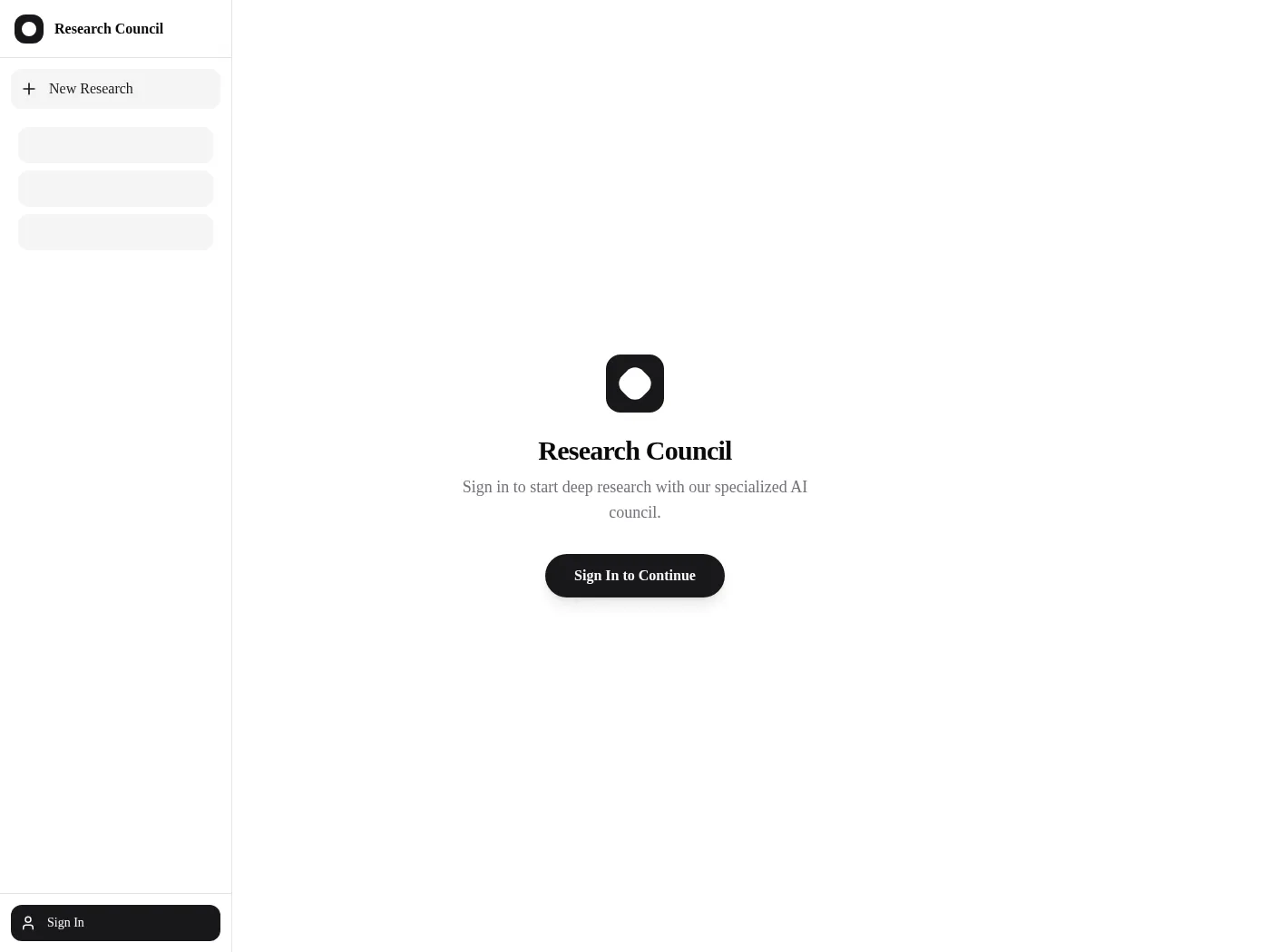 LLM Research Council