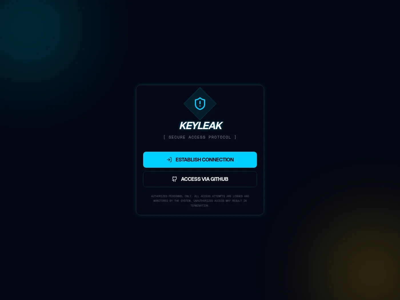 KeyLeak Scanner