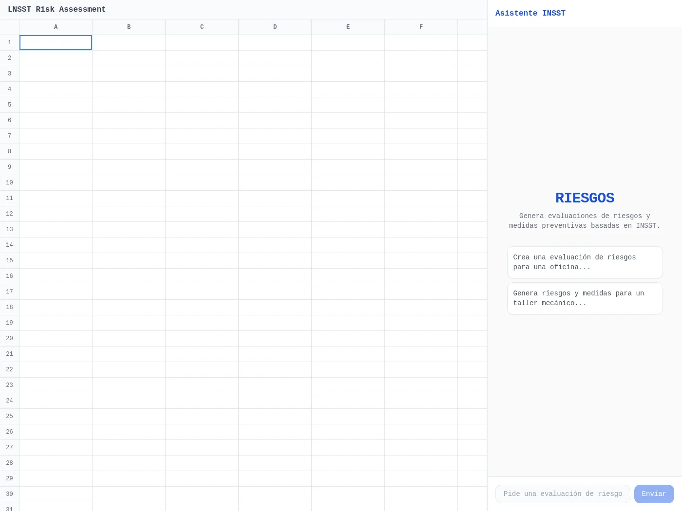 LNSST Risk Assessment Template