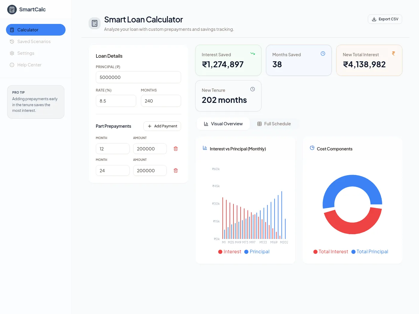 Smart Loan Calculator