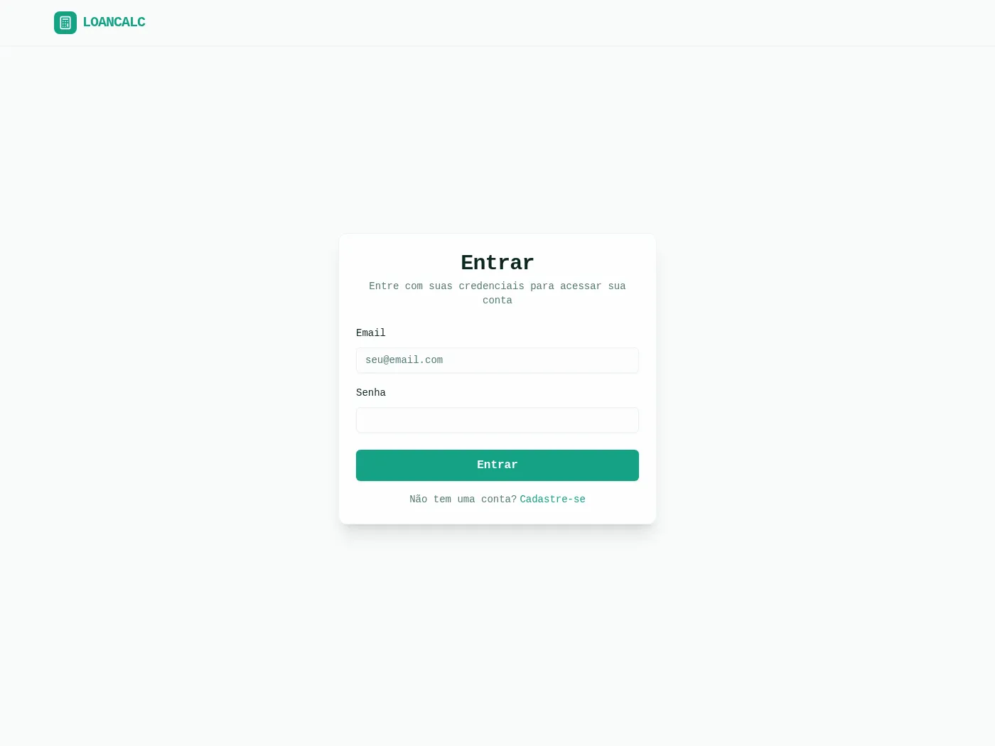 LoanCalc App