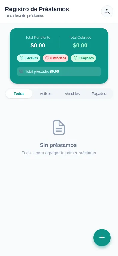 Loan Ledger Mobile