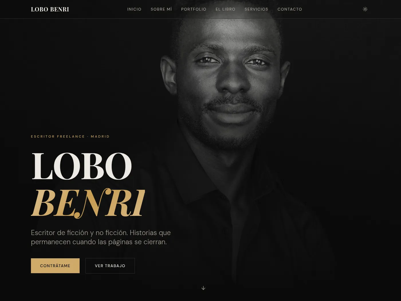 Lobo Benri Writer Site