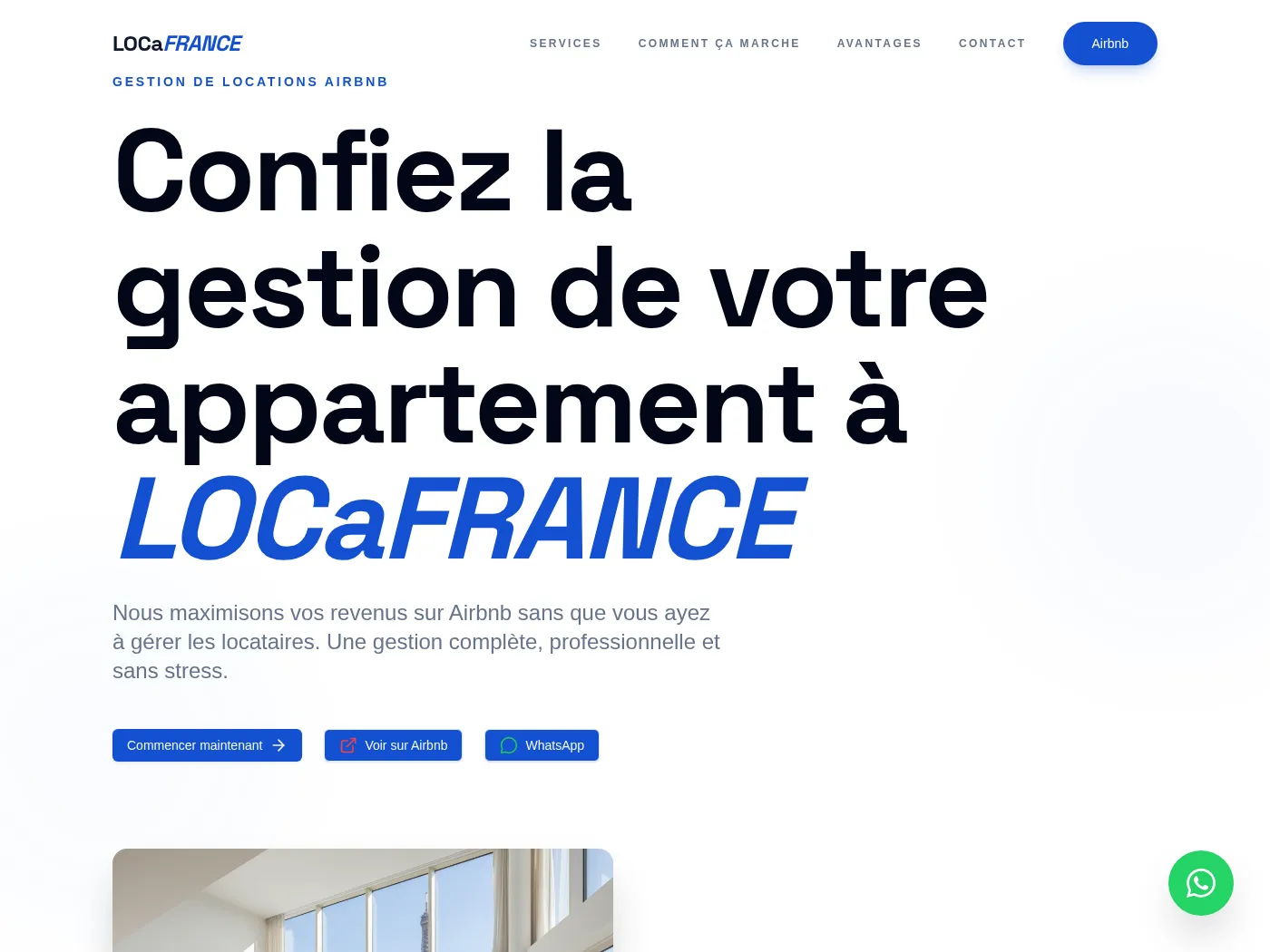 LOCaFRANCE Landing Site