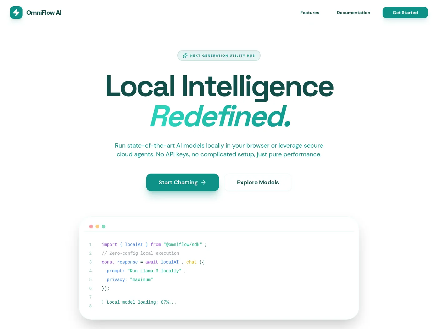 Local AI Utility Hub