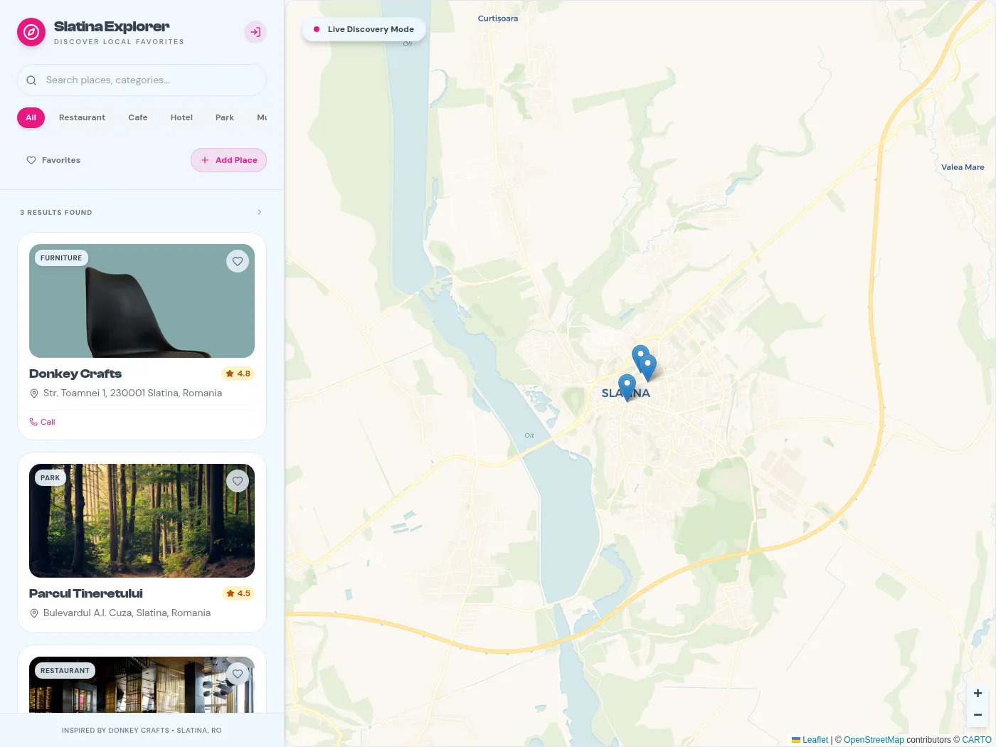 Local Explorer Map