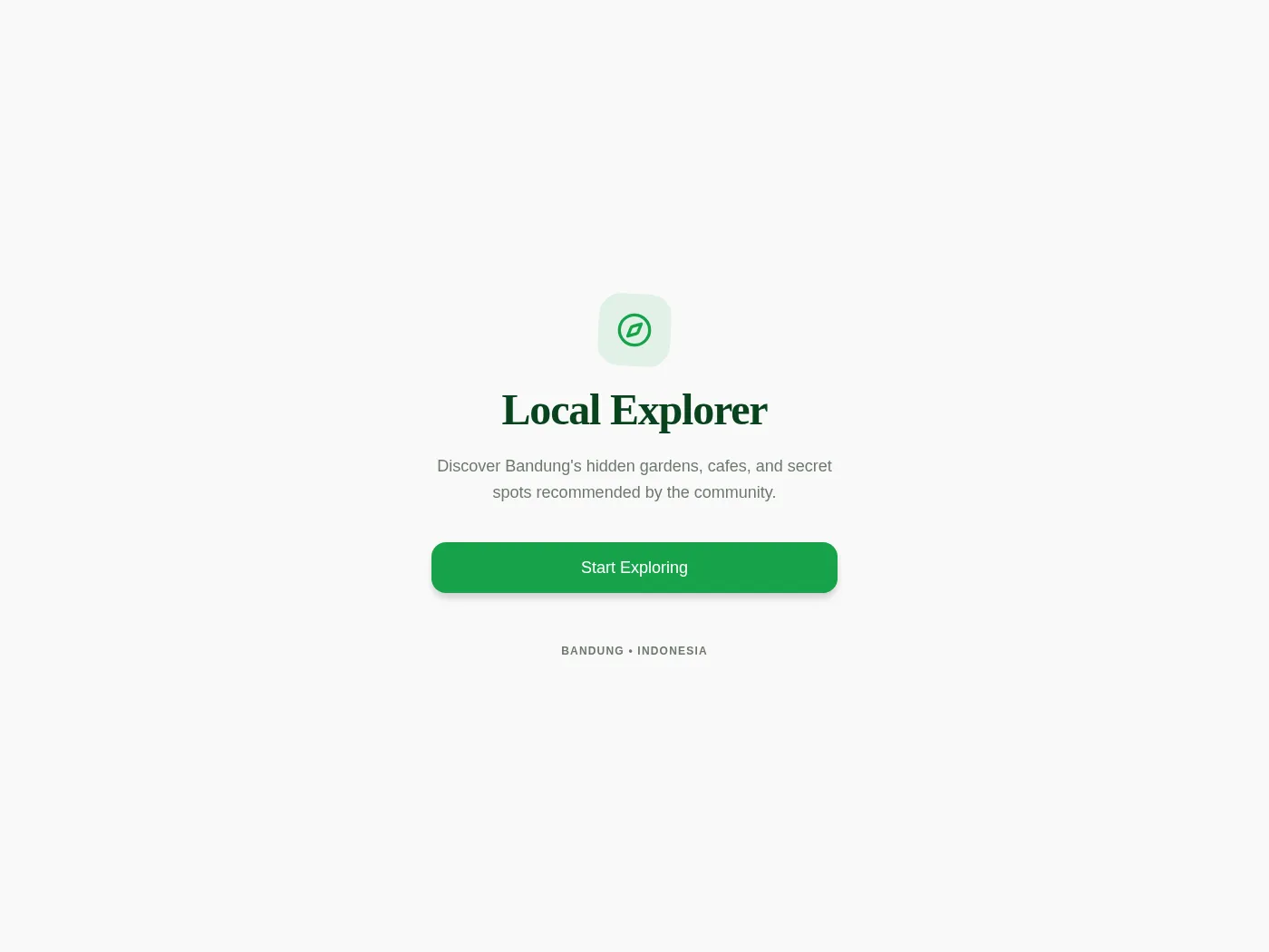 Local Explorer Map