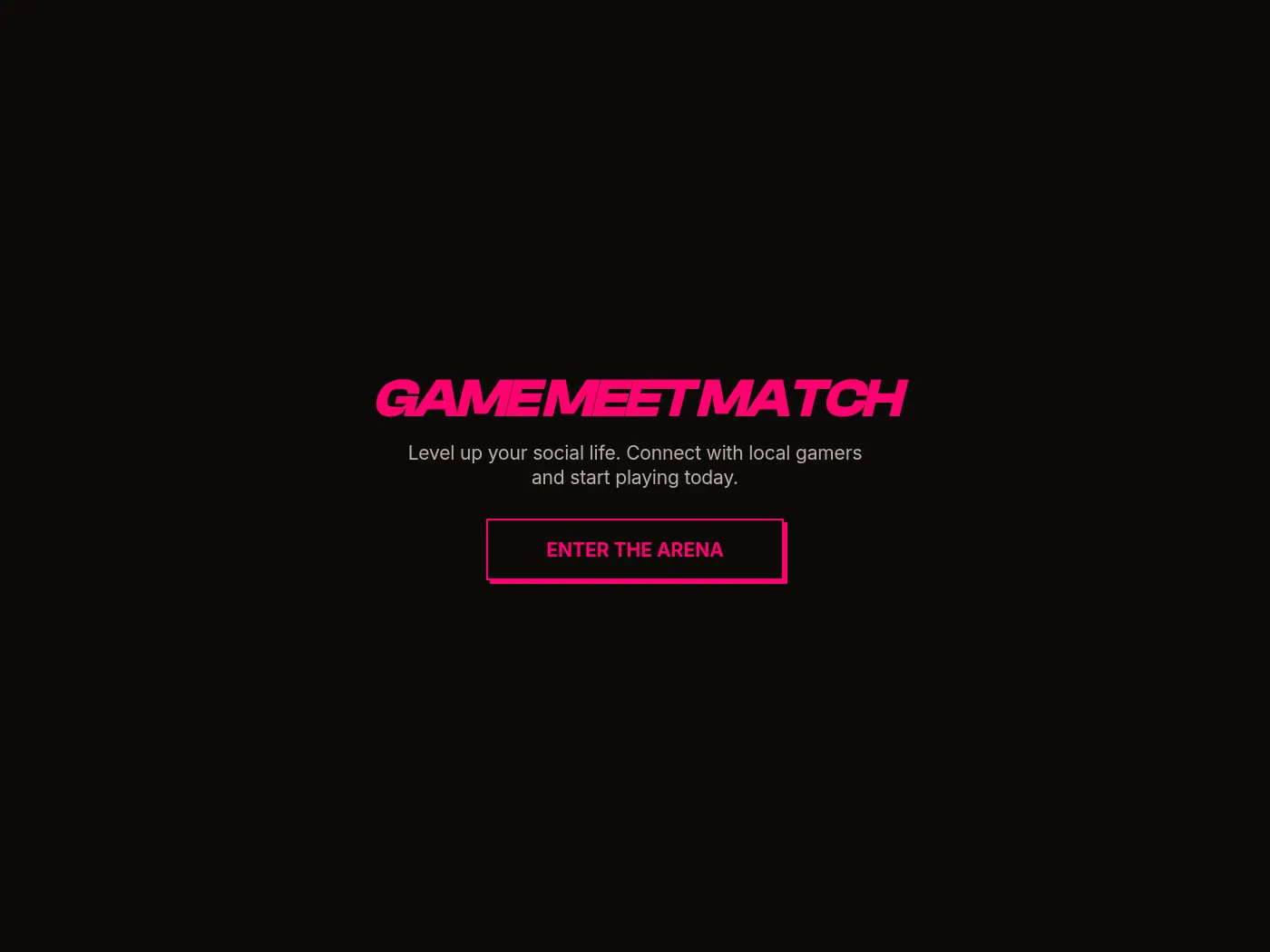Game Meet Match