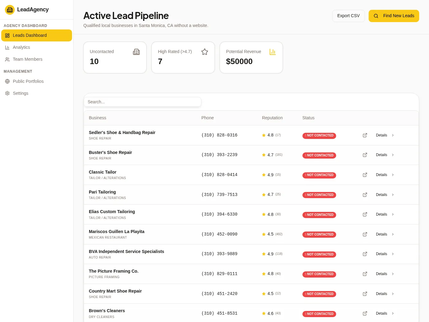 Local LeadSite Agency
