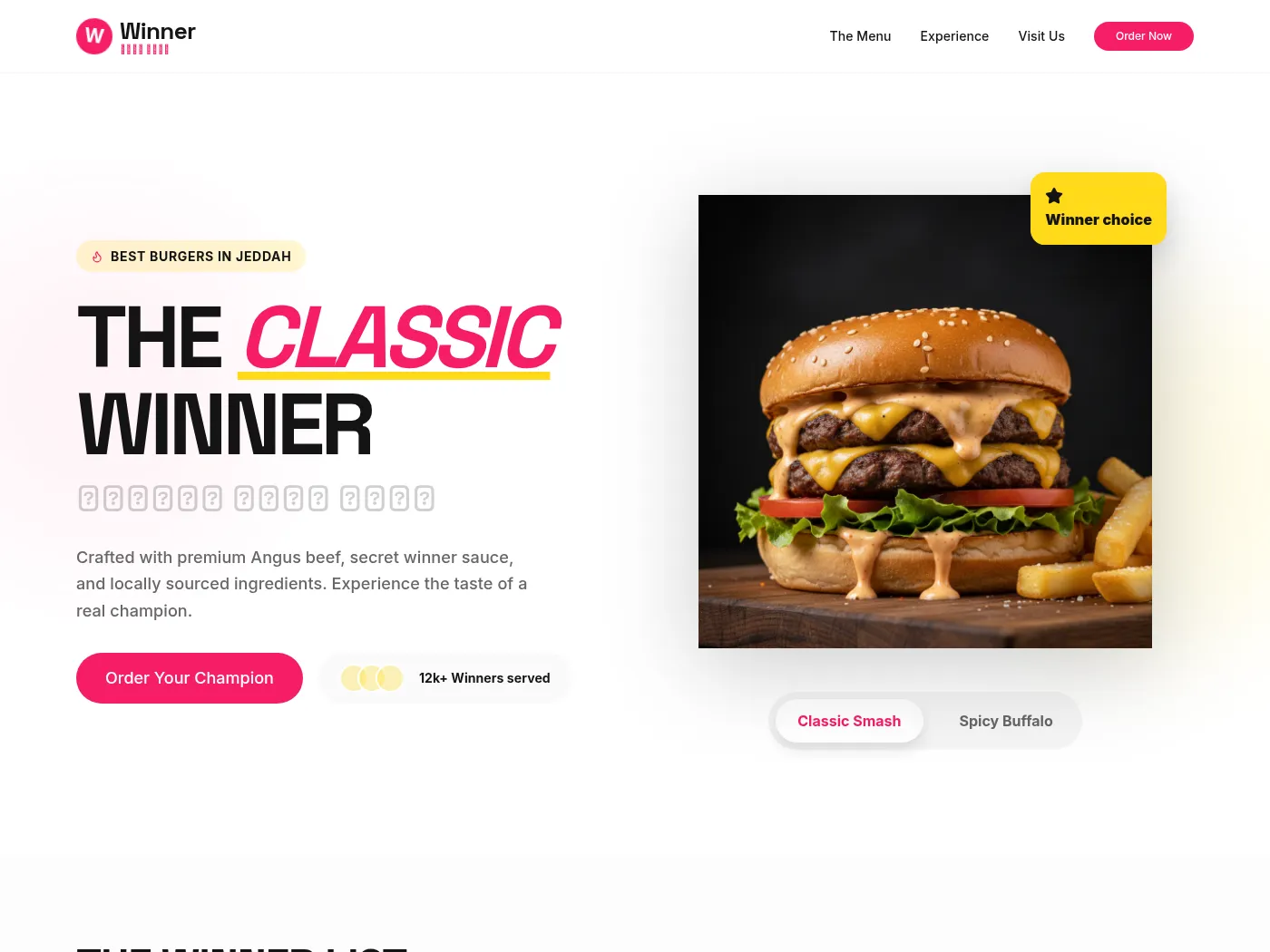 Local Place Landing Page