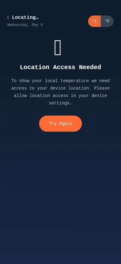 Local Temperature Viewer