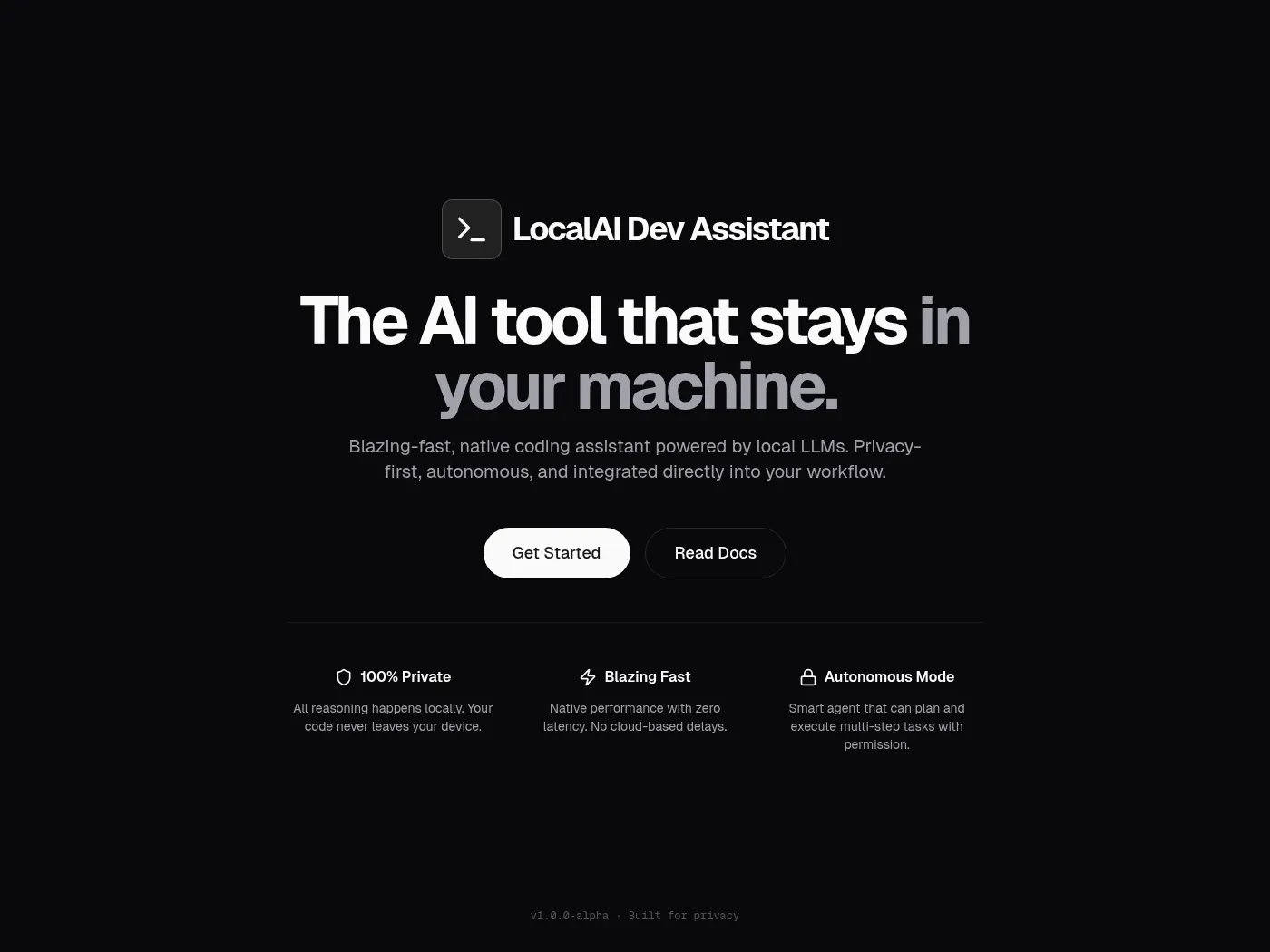 LocalAI Dev Assistant