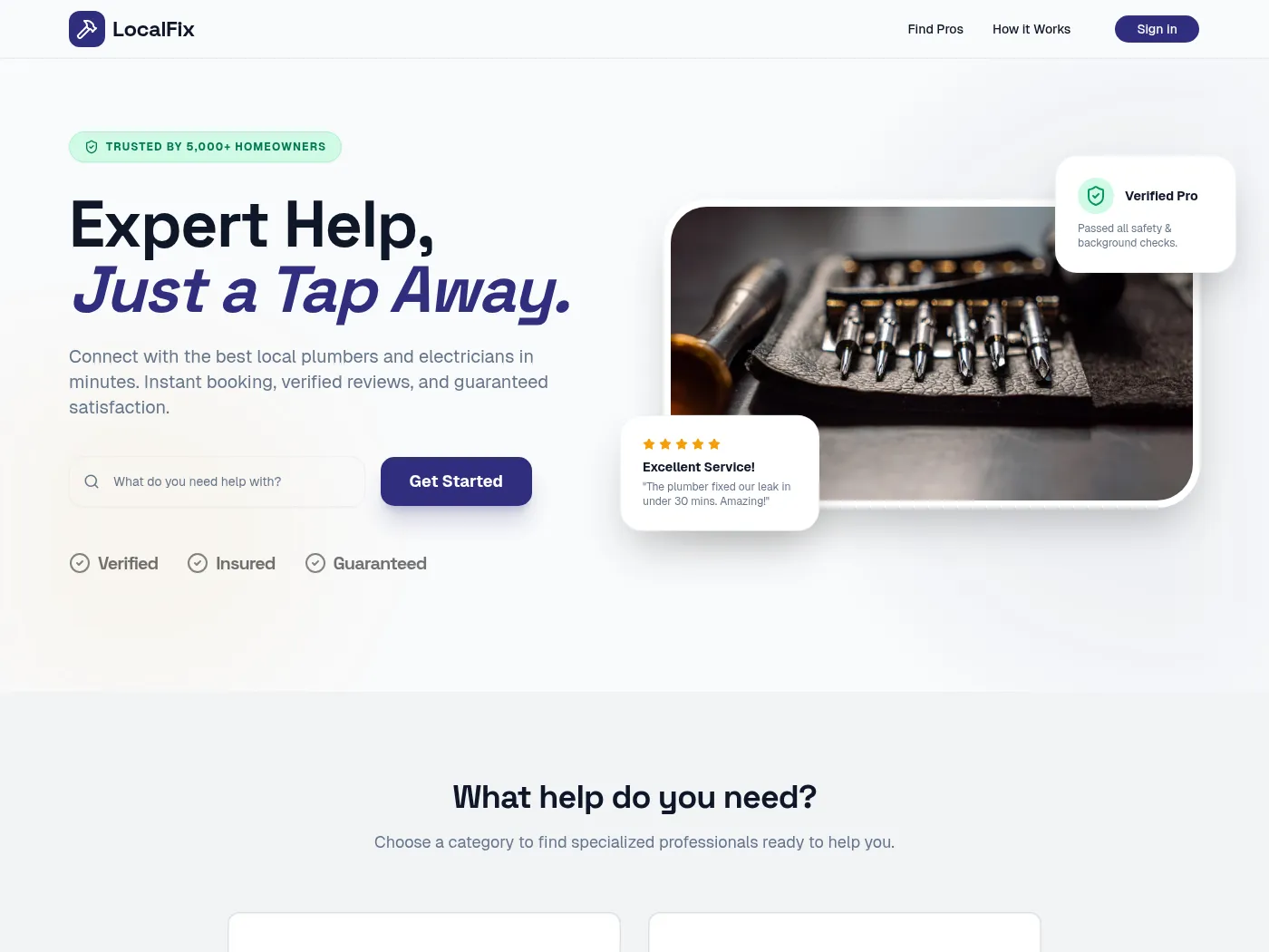LocalFix Demo Platform