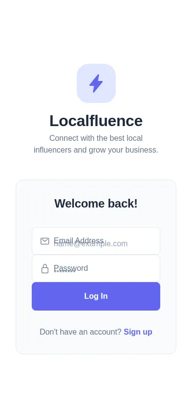 Localfluence Connect