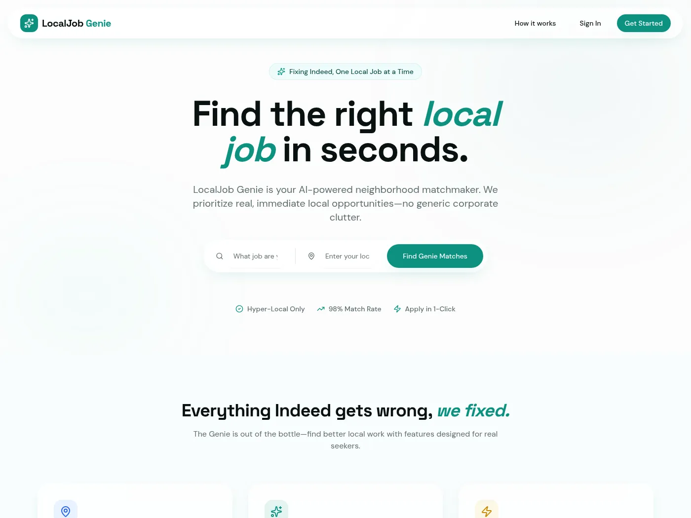 LocalJob Genie