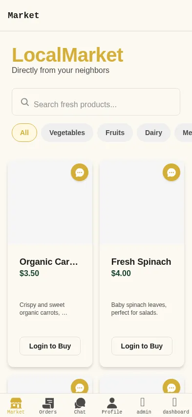 LocalMarket Connect