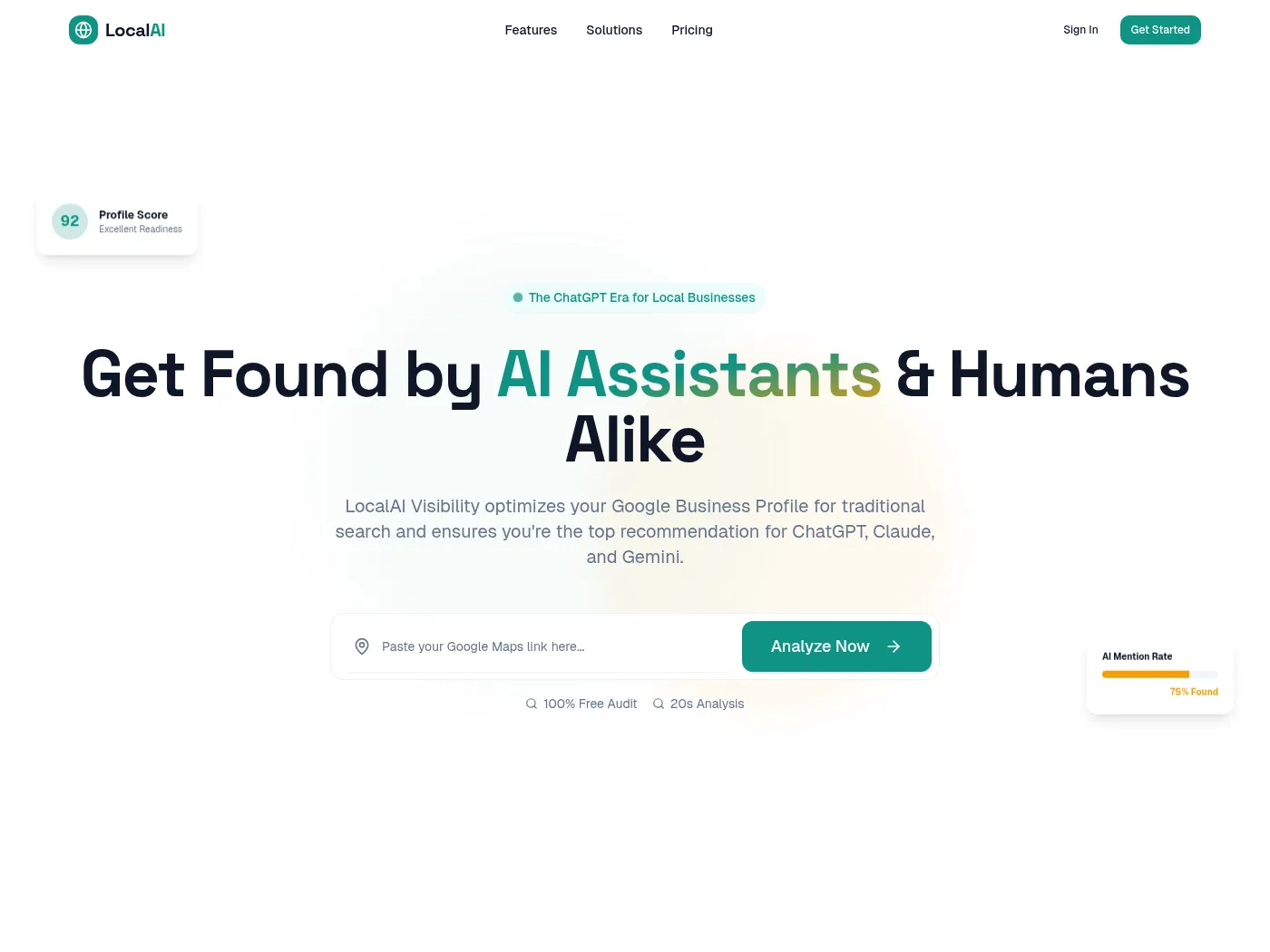 LocalAI Visibility SaaS